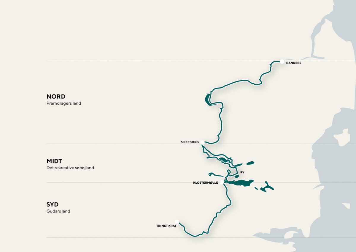 Gudenåens tre strækninger - Oplev Gudenåen